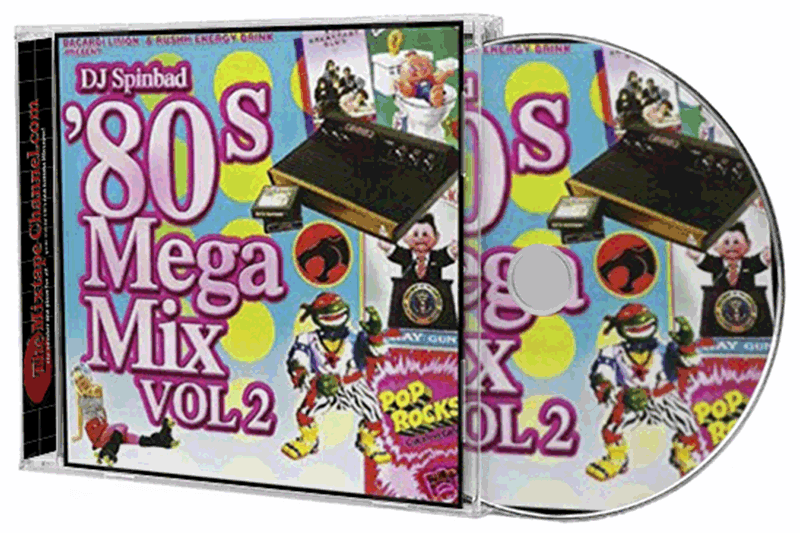 DJ Spinbad Rocks The Casbah 80s Megamix Vol 2 | TheMixtapeChannel.com